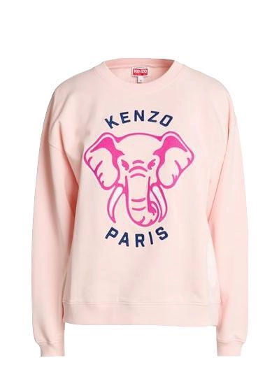 Kenzo Crewneck Long Sleeve Sweatshirt - Pink