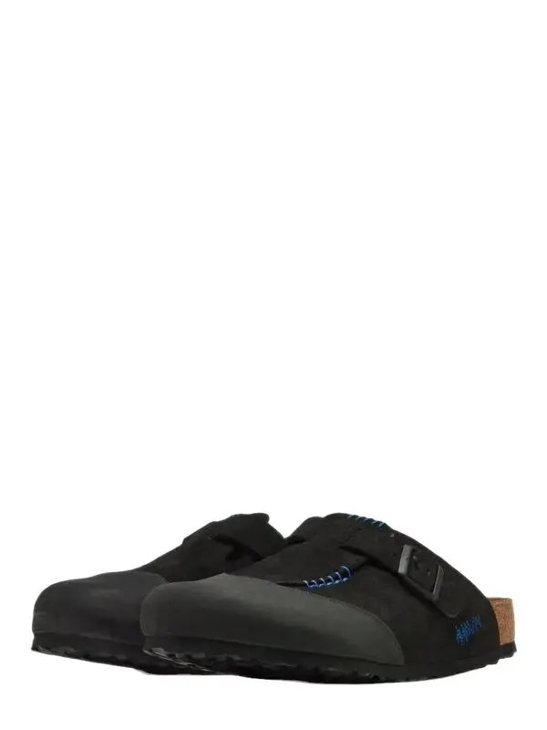 BIRKENSTOCK Adererror X Boston Mules - Black