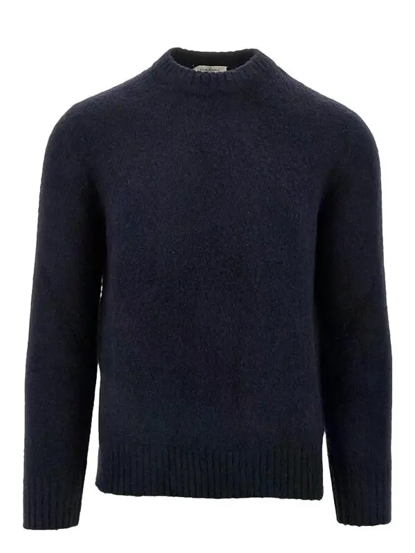 PIACENZA CASHMERE 1733 Crew Neck Sweater - Blue