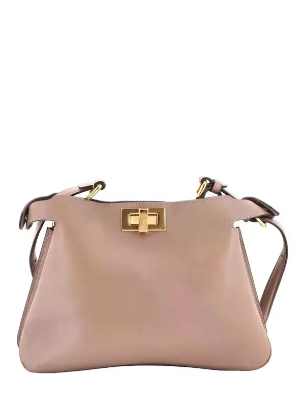 Fendi Soft Peekaboo Iseeu Bag Leather Medium Shoulder Bag - Brown