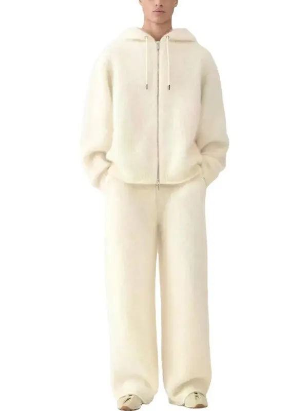 Jacquemus Nuvola Zipped Cardigan - Neutrals