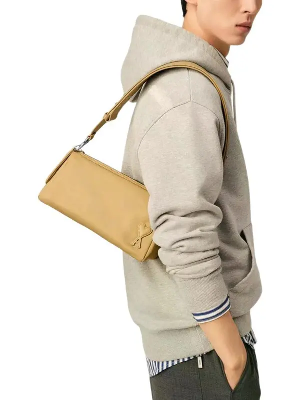 AMI Paris Nylon Marcel Bag - Neutrals