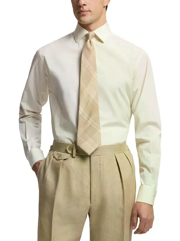 Ralph Lauren Purple Label Spread-collar Shirt - Neutrals