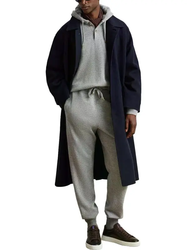 Ralph Lauren Purple Label Drawstring Track Pants - Grey