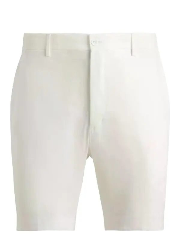 Ralph Lauren Purple Label Linen Tailored Shorts - White