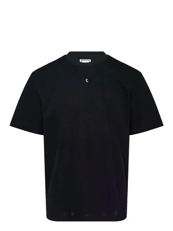 WOOYOUNGMI Logo-plaque T-shirt - Black