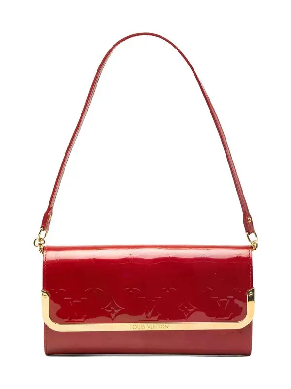 LOUIS VUITTON Monogram Vernis Rossmore Mm Shoulder Bag - Red