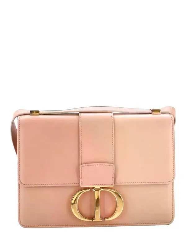 Dior 30 Montaigne Leather Shoulder Bag - Neutrals