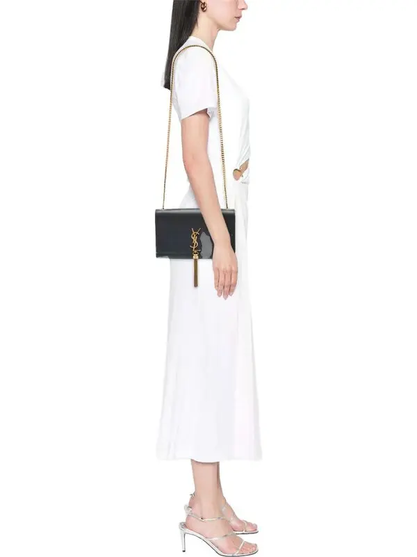 Saint Laurent Kate Tassel Crossbody Bag - Black
