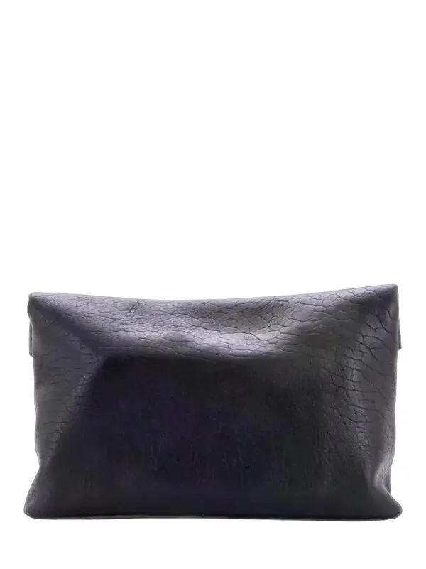 Saint Laurent Cassandre Envelope Large Clutch Bag - Black