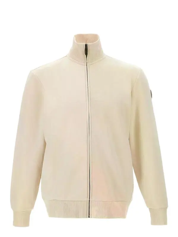 COLMAR Zip-up High-neck Cardigan - Neutrals