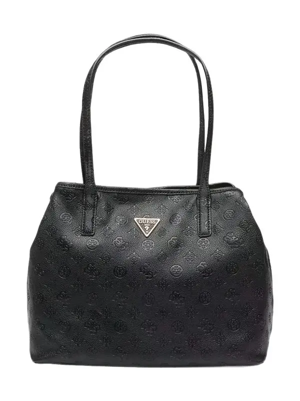 Guess Logo-embossed Tote Bag - Black