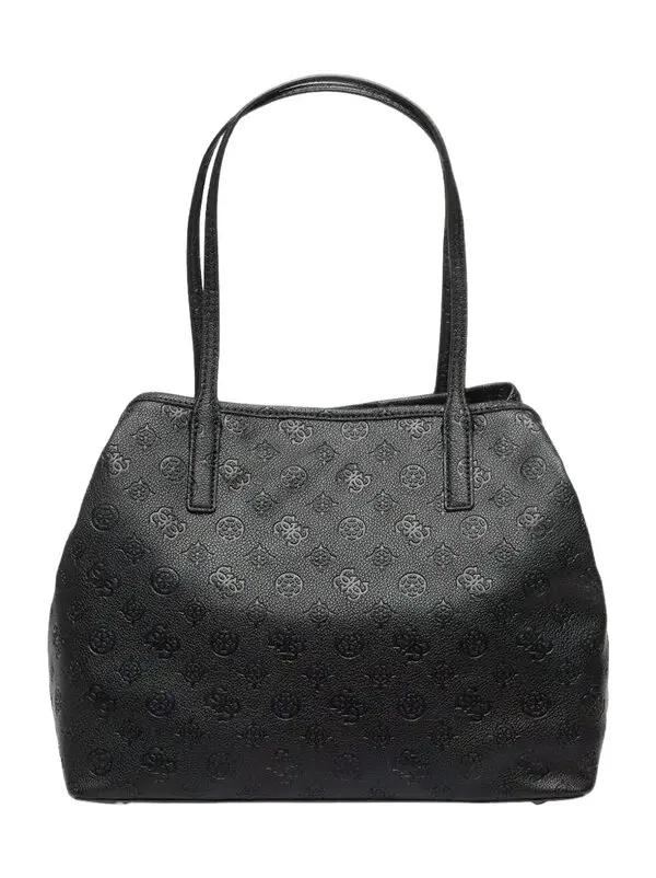 Guess Logo-embossed Tote Bag - Black