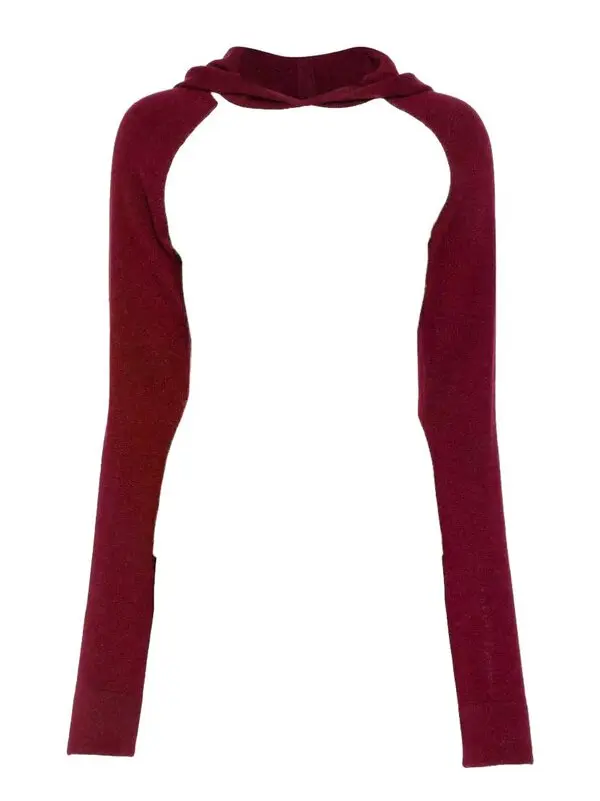 CUDDLEUP Raglan Sleeve Hooded Jumper - Neutrals