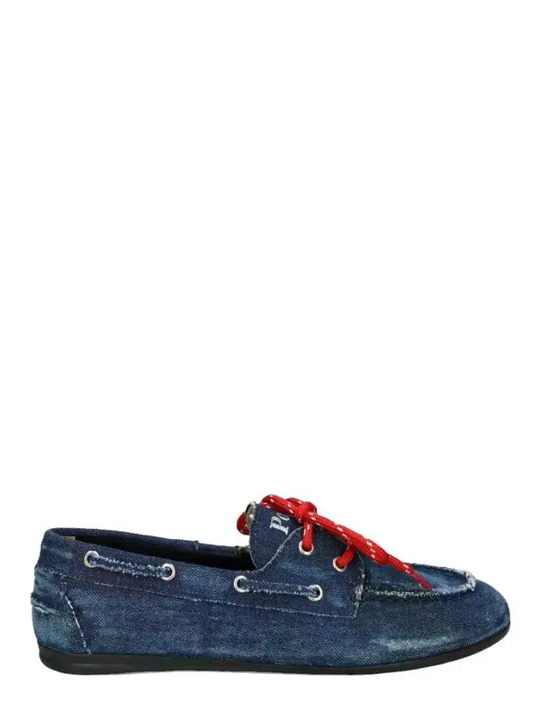 POSA Faded Effect Loafers - Blue