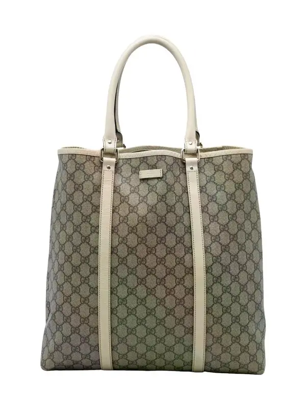 Gucci Gg Supreme Joy Vertical Tote Bag - Neutrals