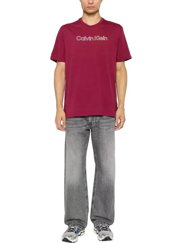 Calvin Klein Logo-print T-shirt - Red