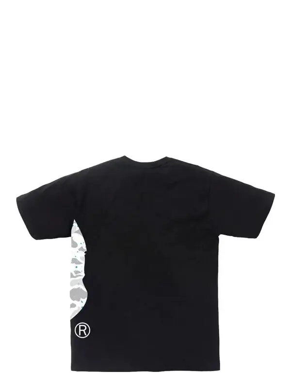 A BATHING APE Space Camo Ape Head T-shirt - Black