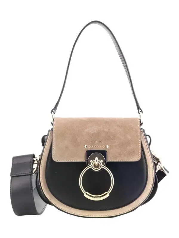 Chloé Tess Shoulder Bag - Black