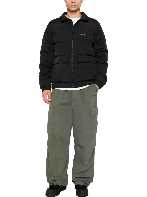 Patagonia Quilted Logo Patch Jacket - Black