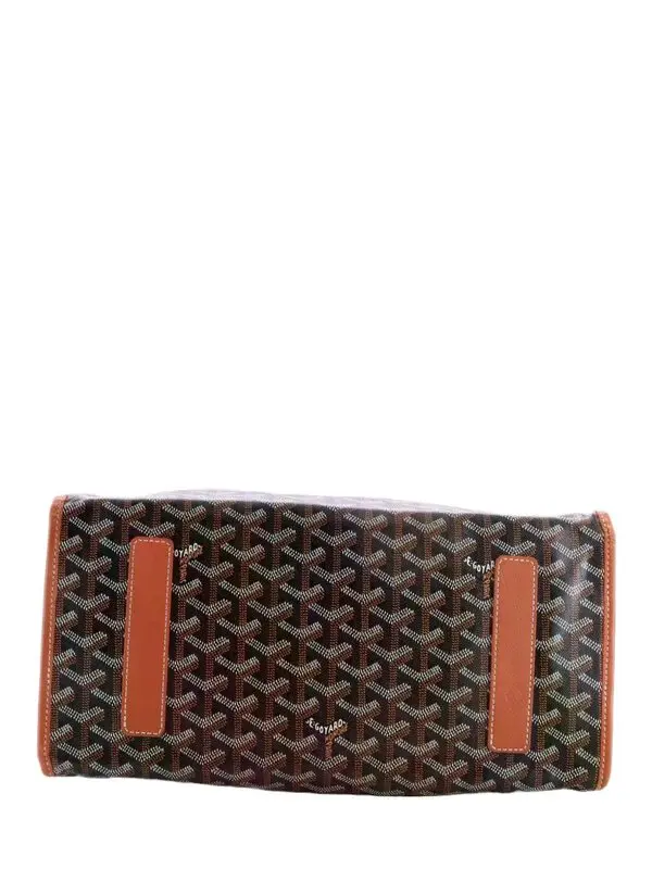 Goyard Saint Leger Briefcase Coated Canvas Backpack - Brown