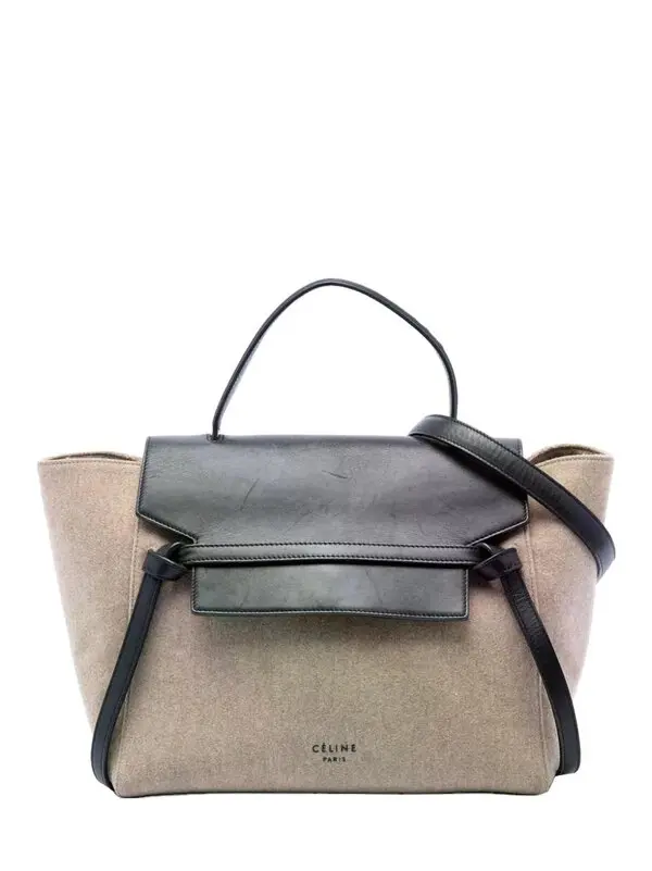 Celine 2015 Mini Belt Satchel - Black