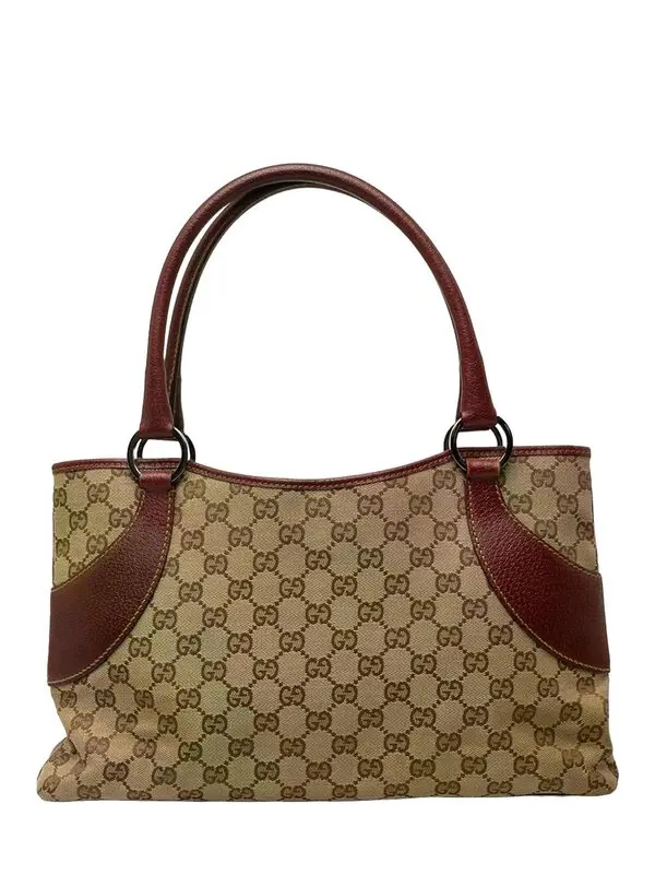 Gucci Gg Canvas Tote Bag - Neutrals