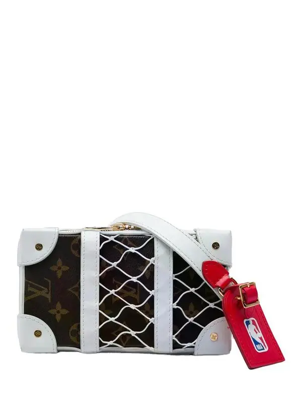 LOUIS VUITTON Monogram Soft Trunk Phone Bag - Brown
