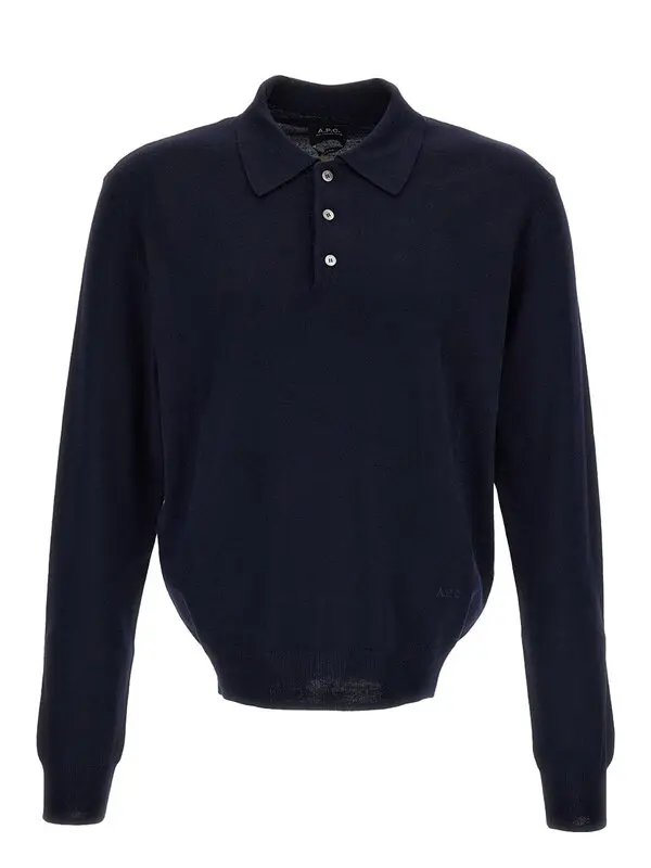 A.p.c. Polo Riu - Blu
