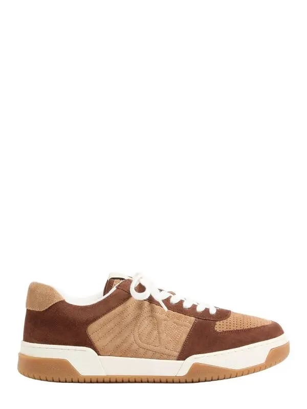 Valentino Garavani Sparry Lace-up Sneakers - Brown