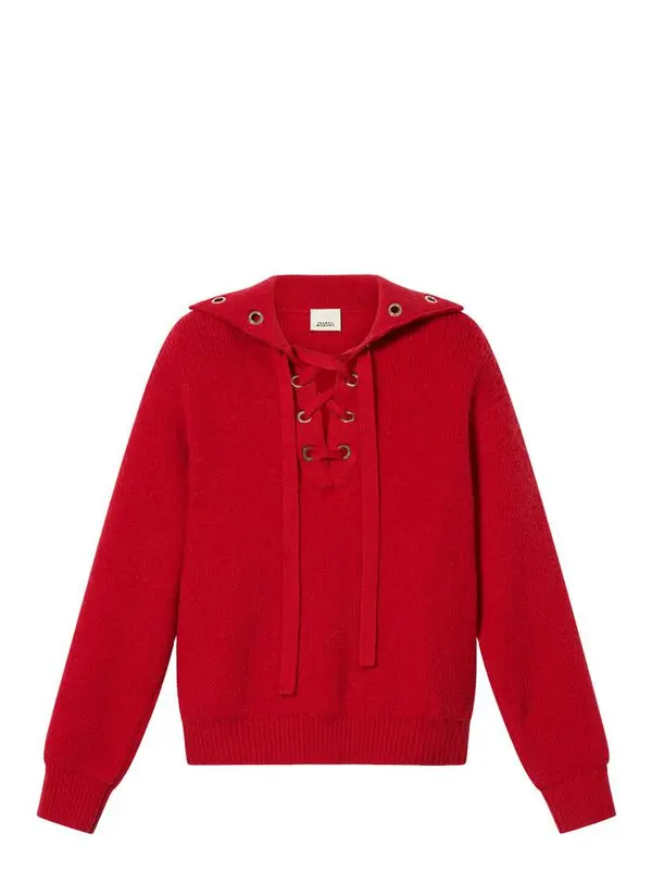 Isabel Marant Étoile Ydalia Wool And Alpaca Sweater - Red