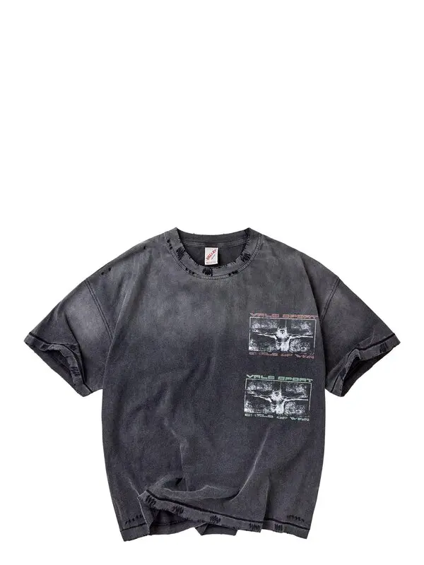 VALE FOREVER Graphic T-shirt - Black