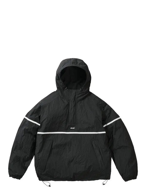 PALACE Big Ripstop Hooded Jacket - Black