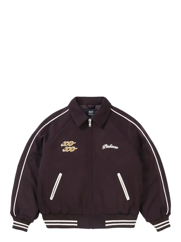 PALACE Betty Boop Varsity Jacket - Brown