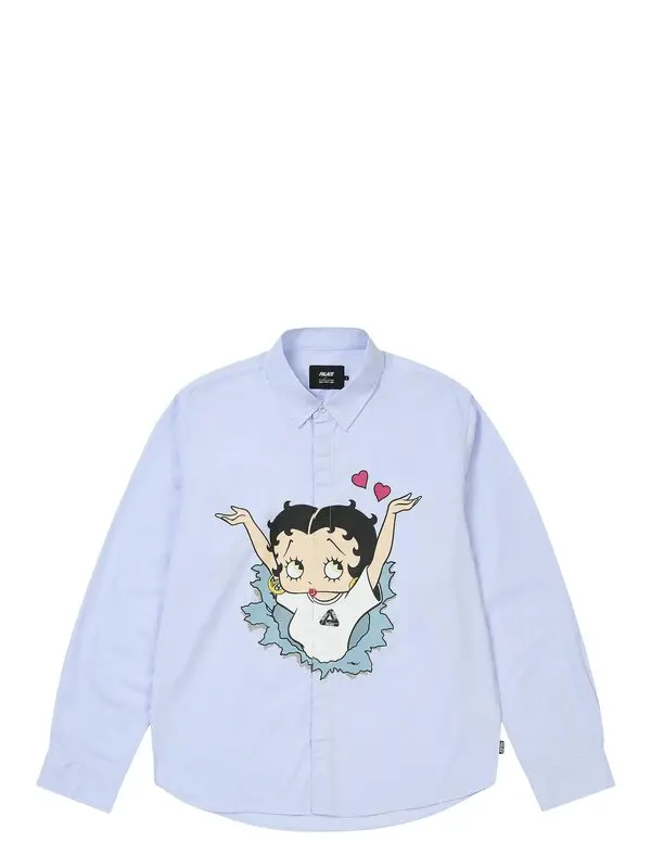 PALACE Betty Boop Graphic Shirt - Blue