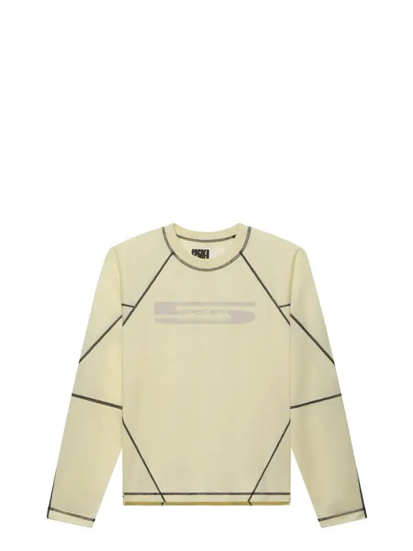 SP5DER Heavy 5 Knit "foam" Long Sleeve - Cream