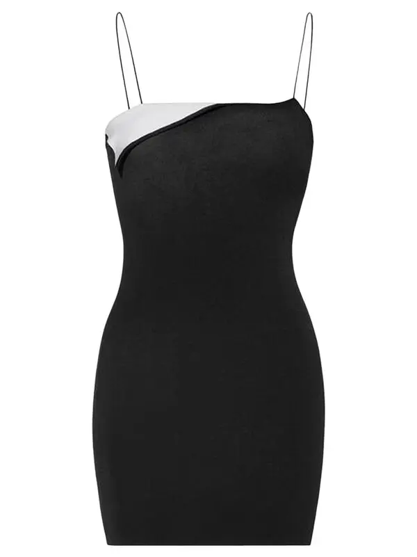Jacquemus La Mini Robe Aro - Black