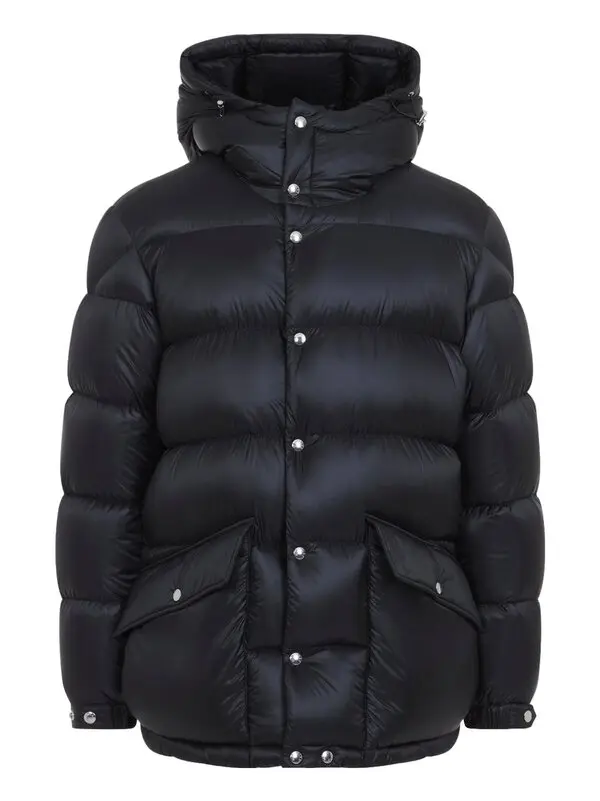 Moncler Short Down Parka Jacket - Black