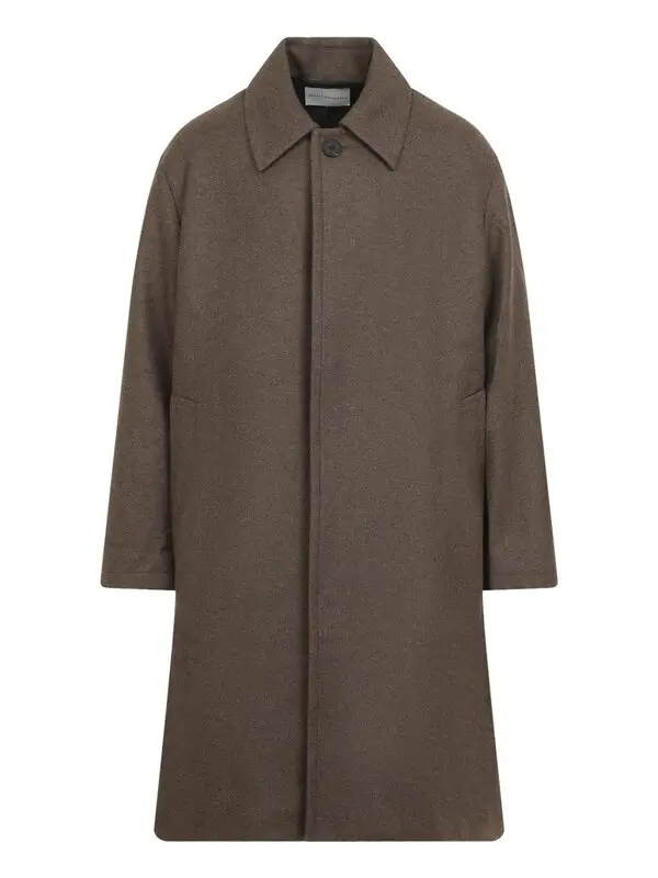 Studio Nicholson Wool Overcoat - Green
