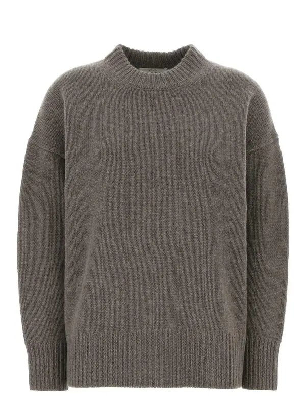 Co Oversize Wool-cashmere Blend Sweater - Grey