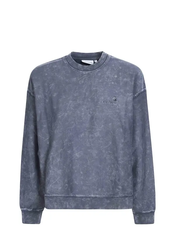 Carhartt Cotton Crewneck Sweatshirt - Nero