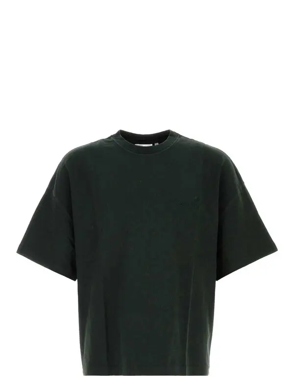 Carhartt Work In Progress Cotton Short-sleeve Lambert T-shirt - Black