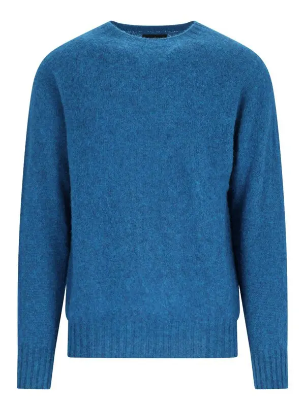 Howlin' Wool Sweater With Dragonfly Motif - Multicolor
