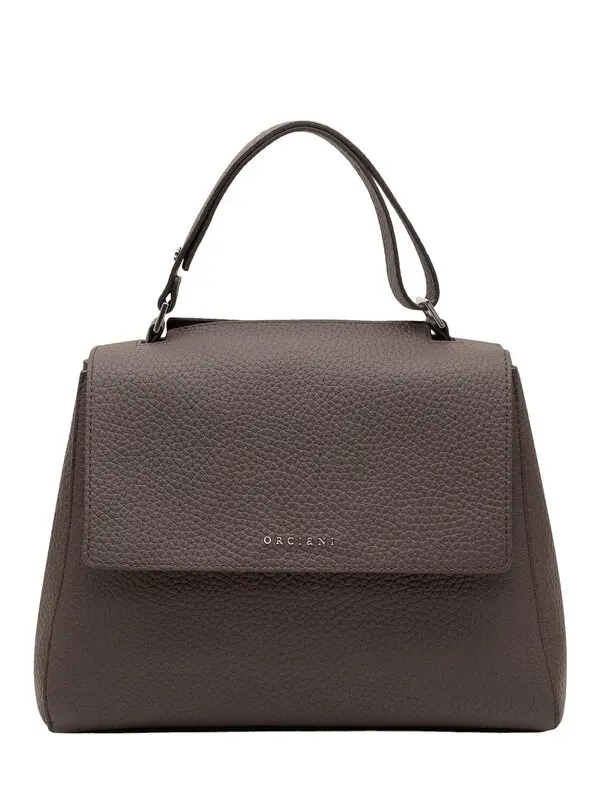 Orciani Sveva Soft Shoulder Bag - Marrone