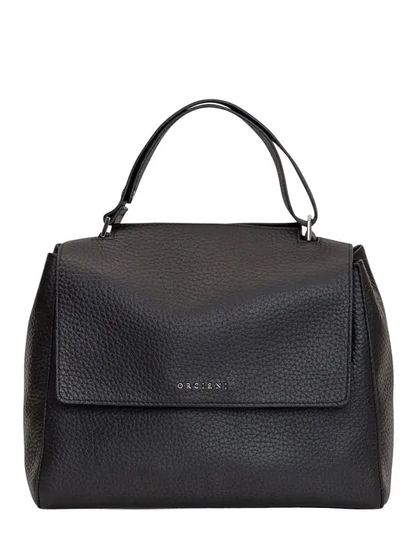 Orciani Sveva Soft Shoulder Bag - Nero