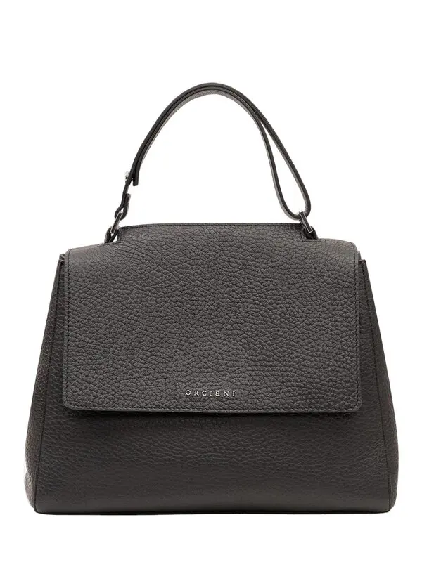 Orciani Sveva Soft Shoulder Bag - Nero