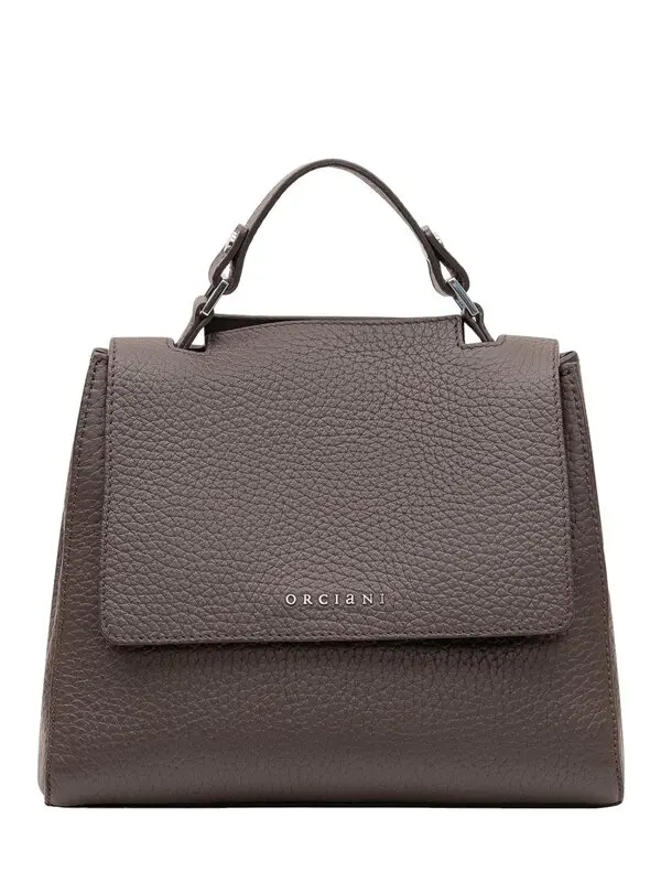 Orciani Sveva Soft Shoulder Bag - T.moro