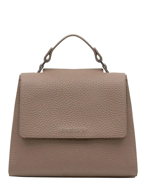 Orciani Sveva Soft Shoulder Bag - Visone