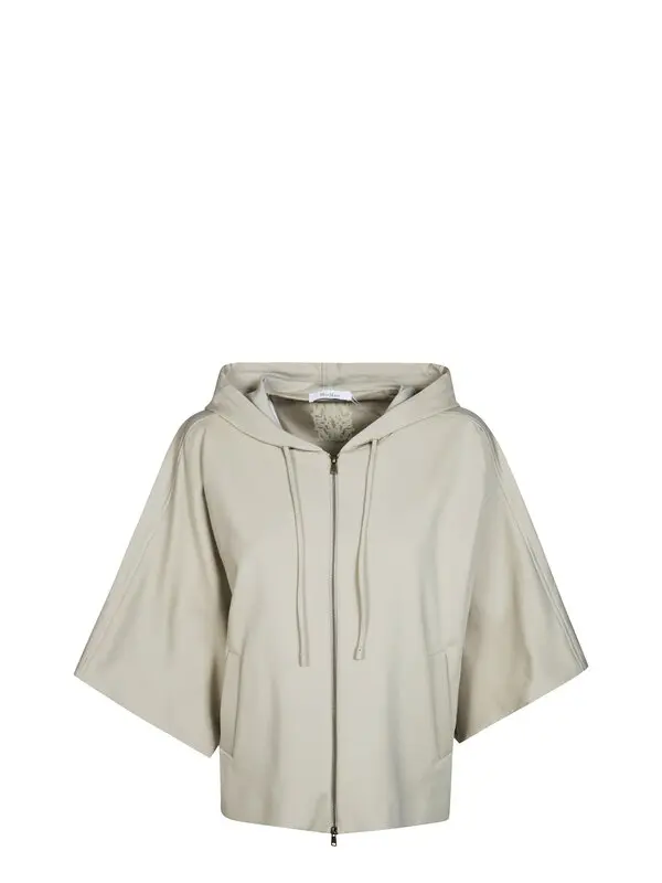 Max Mara Hooded Sweatshirt - Beige