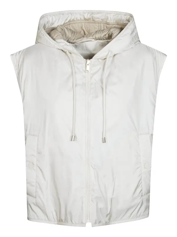 Max Mara Reversible Gilet Vest - Bianco
